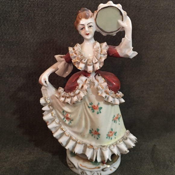 Art | Vintage Lady Ceramic Figurine Made In Japan | Poshmark